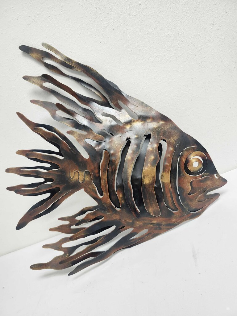 Metal Angel Fish – Couches to Curios
