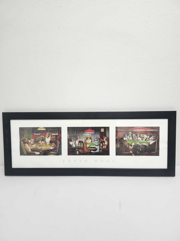 "Dogs Playing Poker" Series Reproduction – Couches to Curios