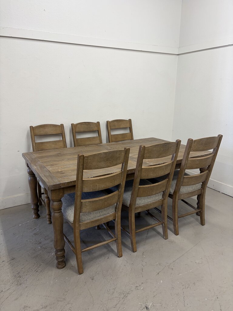 Ashley Furniture Rustic Farmhouse Dining Set – Couches to Curios