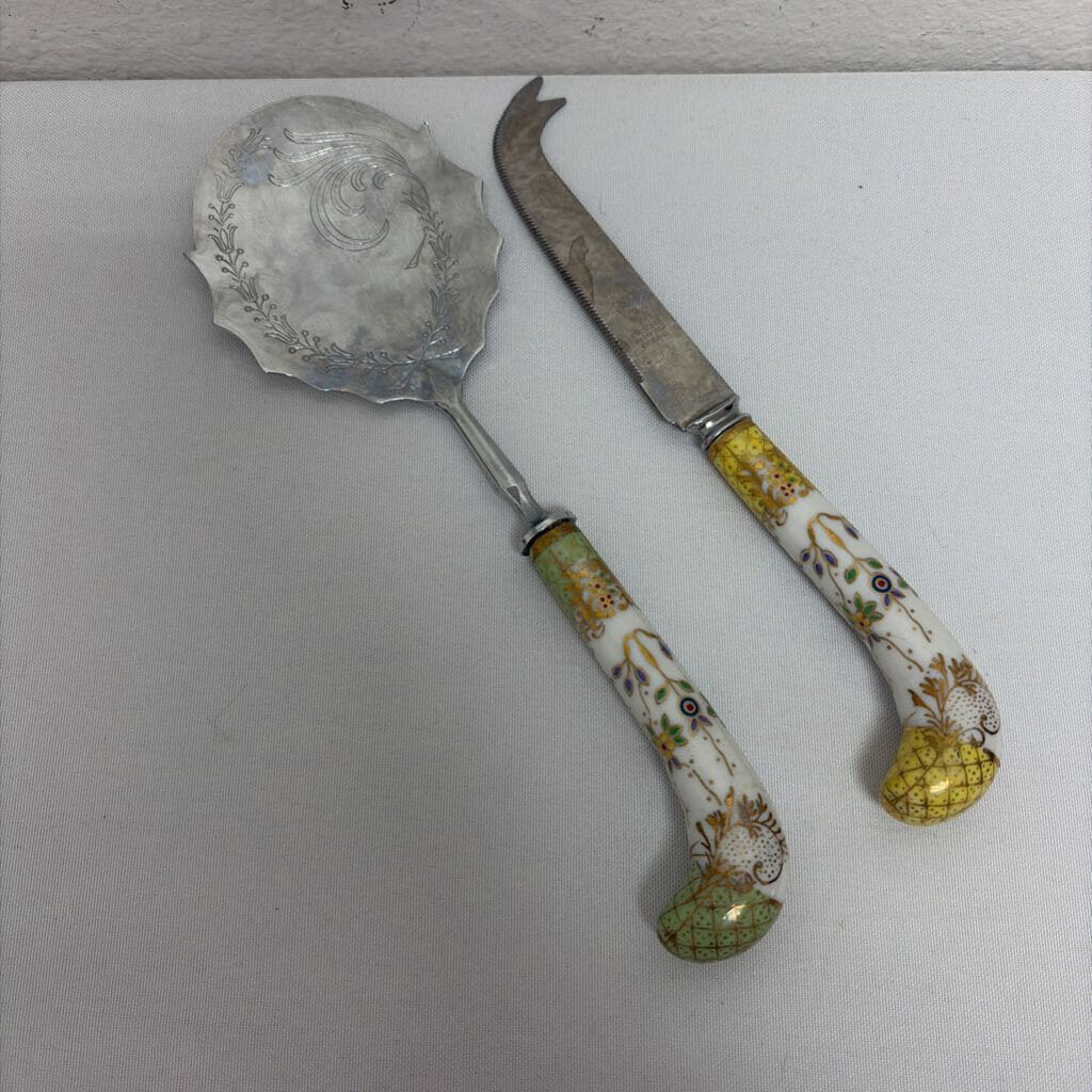 Vintage Prill Sheffield England Cheese Knife/ Server – Couches to Curios