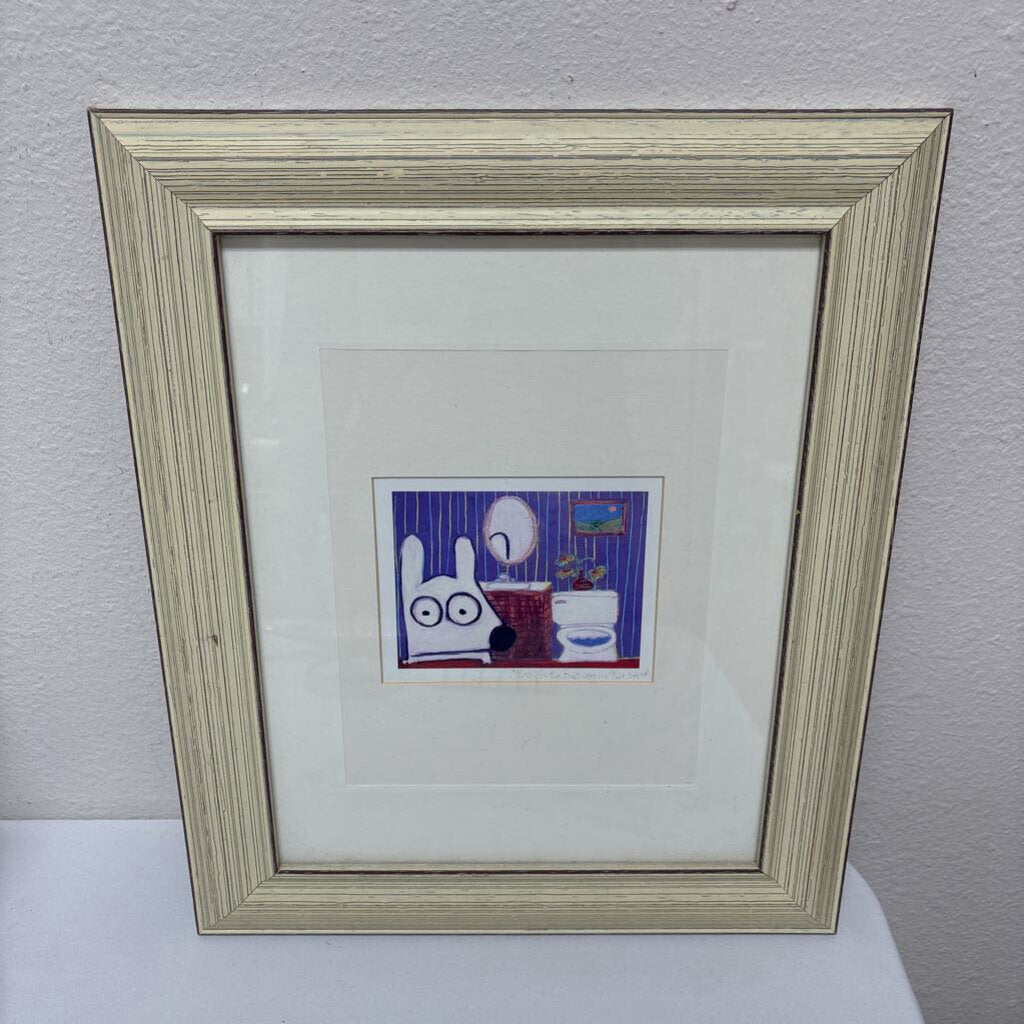 "Stinky in the Bathroom" Reproduction – Couches to Curios