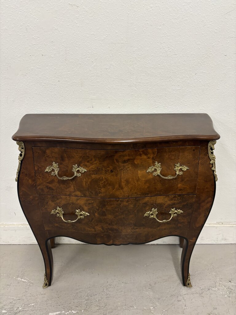 Burl Wood Chest – Couches to Curios